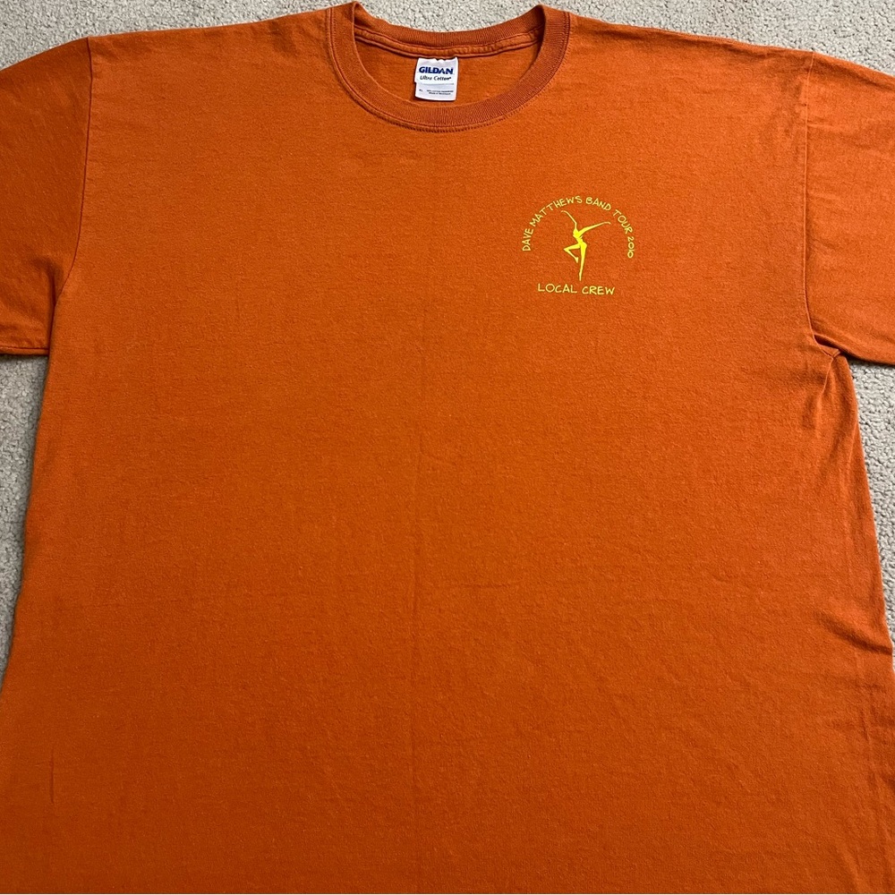 '10 Dave Matthews Bands Dancing Nancy Logo Orange Cre… - Gem